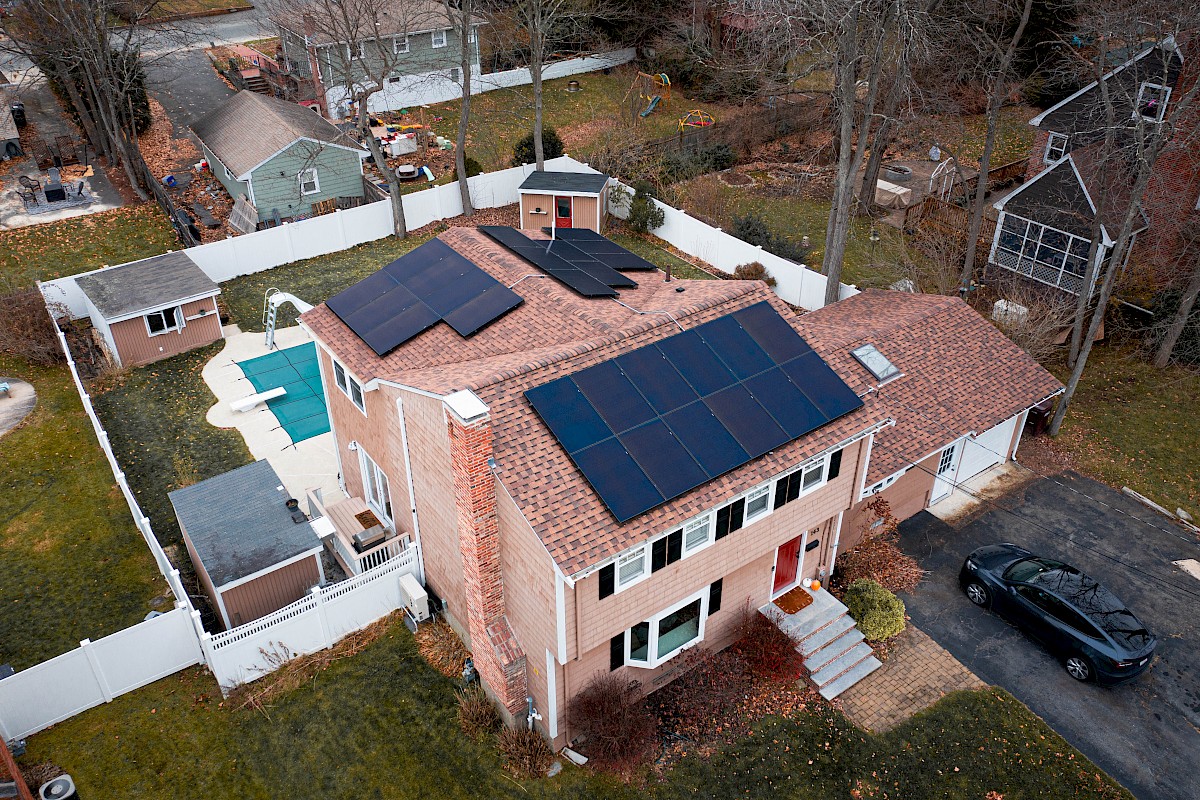11.34kW Solar Installation - Dedham, MA - | Boston Solar | MA